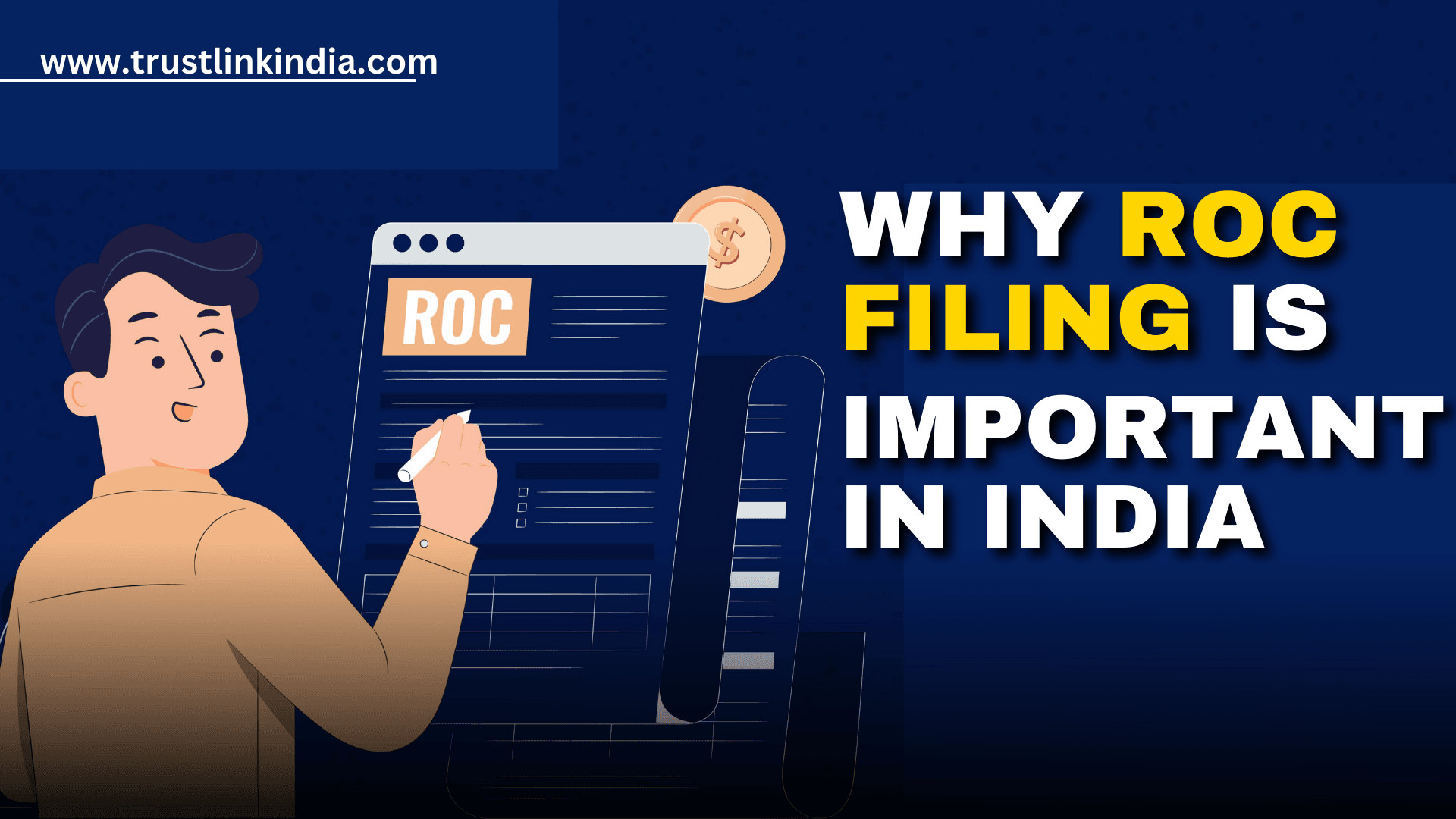 Why ROC Filing is Important in India? - TRUSTLINK
